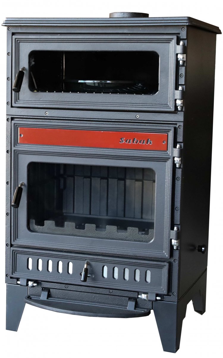 S107 CAST IRON FIREPLACE WITH COOKER