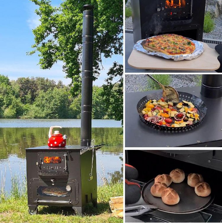 BHC02 SQUARE GARDEN COOKER